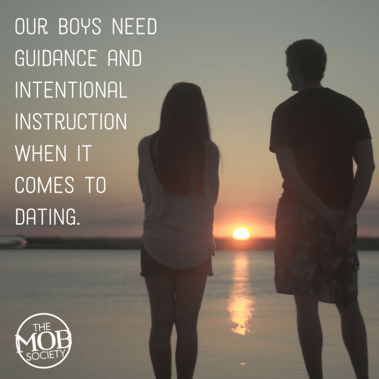 When It's Time for Our Boys to Date - The MOB Society